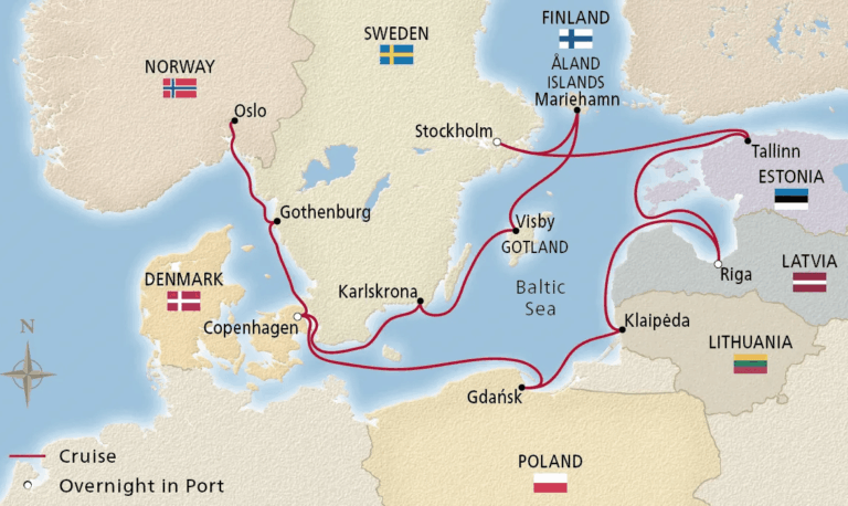 Scandinavia and Baltic Capitals Cruise | Gallivanter Travel